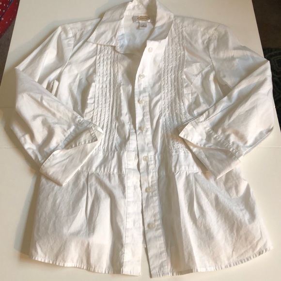 Talbots | Tops | Talbots White Top Las | Poshmark